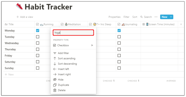 How to Add a Checkbox in Notion