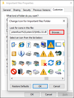 How to Change the Default Icons in Windows 10