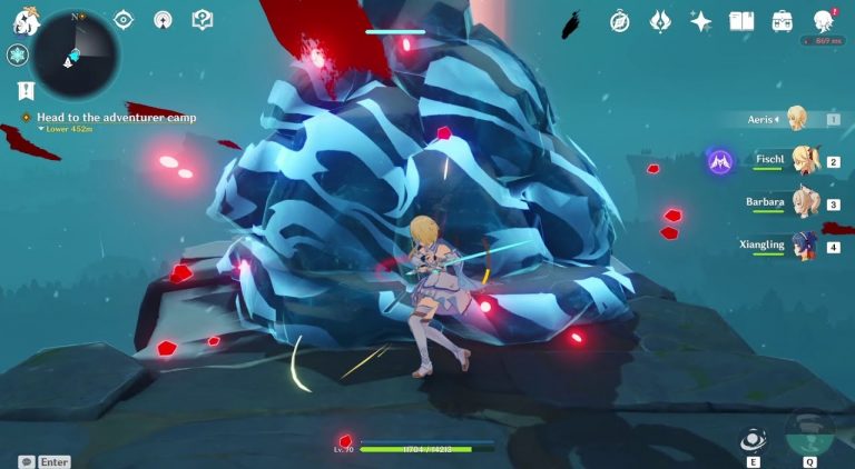 How to Break Ice in Dragonspine in Genshin Impact