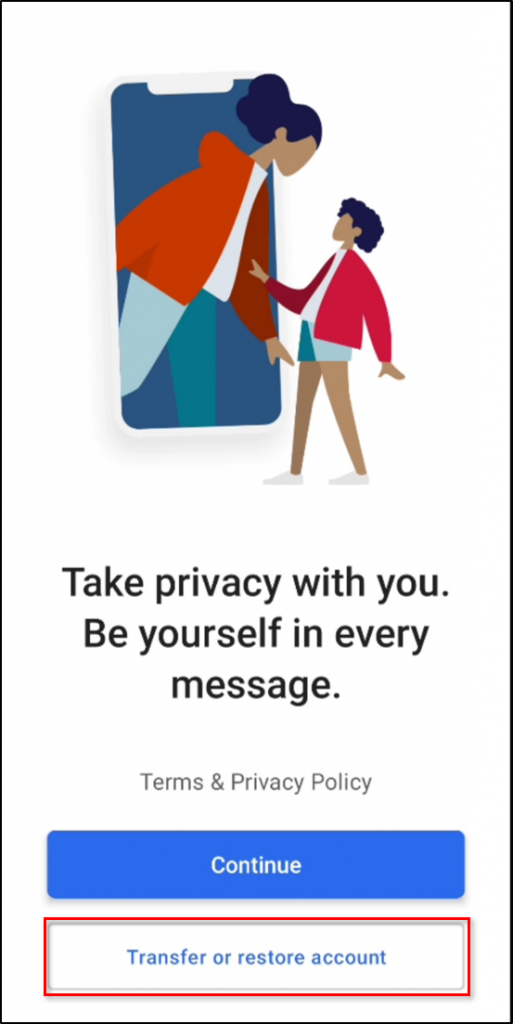 How to Backup Signal Messages