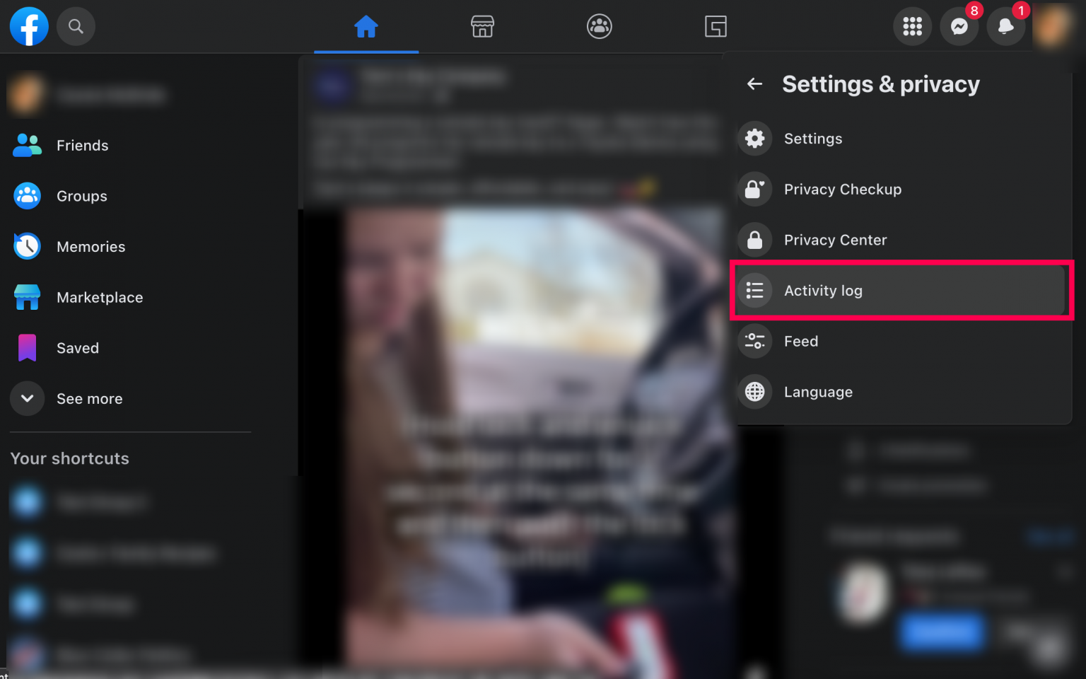How To Find & View Facebook Memories