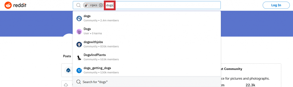 How to Perform a Search Within a Specific Subreddit