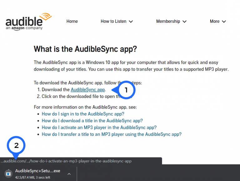 How to Listen to Audible on a PC