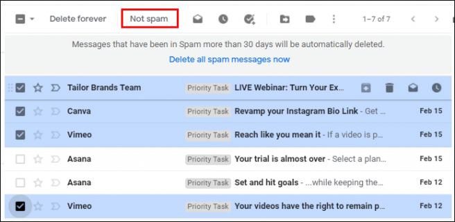 How to View Your Junk Spam Folder in Gmail
