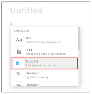 How to Add a Checkbox in Notion