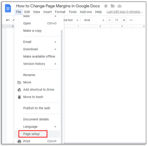 How to Make Just One Page Landscape in Google Docs