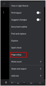 How to Make Just One Page Landscape in Google Docs
