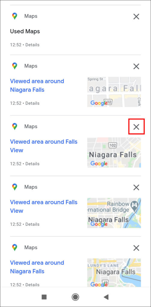 How to View Google Maps Search History