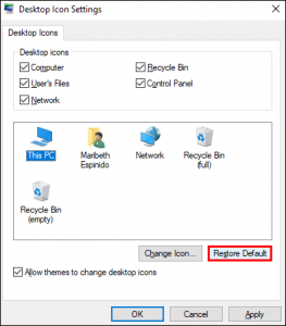 How to Change the Default Icons in Windows 10