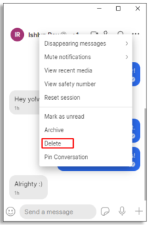 How to Delete a Group in Signal