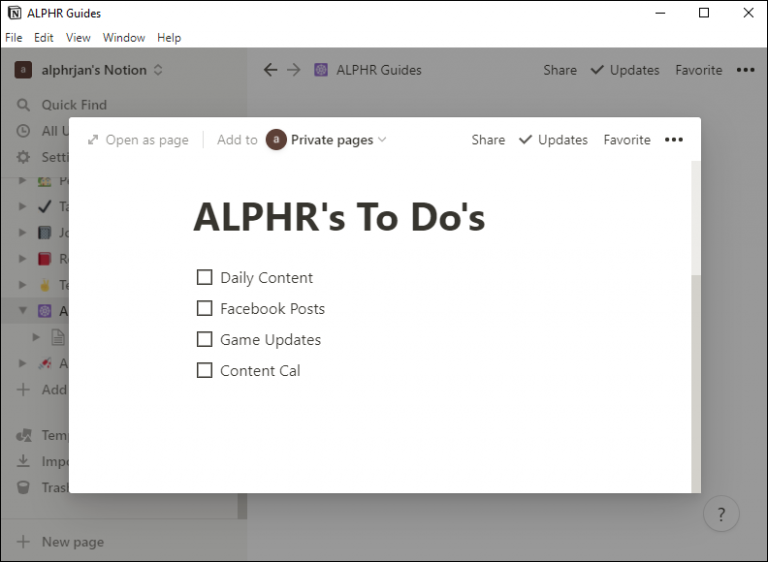 How to Create a Folder in Notion