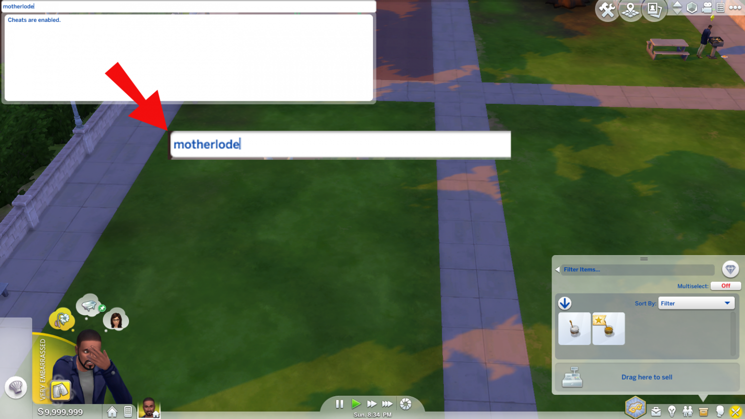 How to Enable Cheats in Sims 4