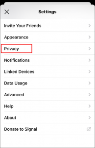How to Delete All Messages in Signal