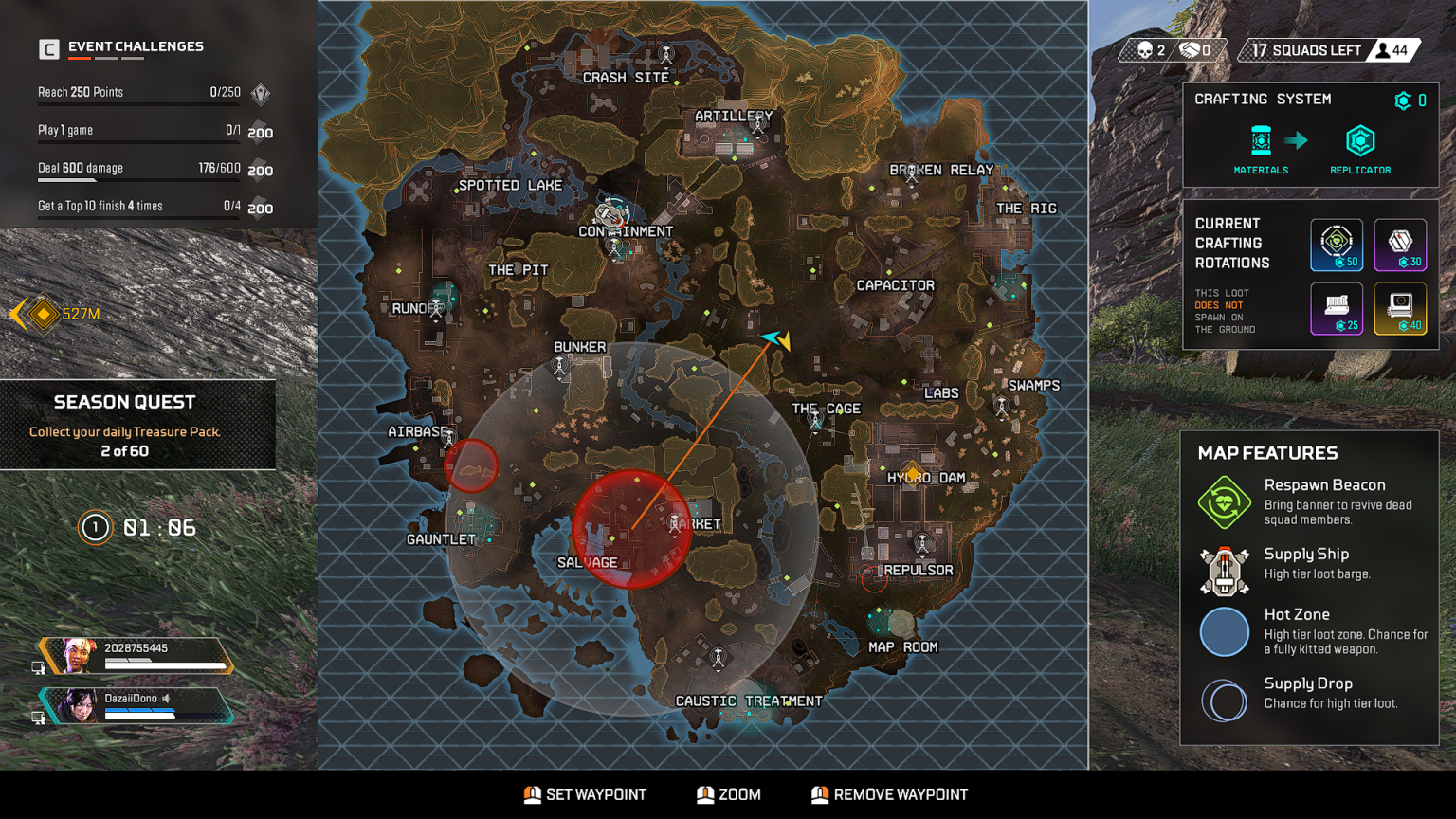 How to Play Solo Squads in Apex Legends