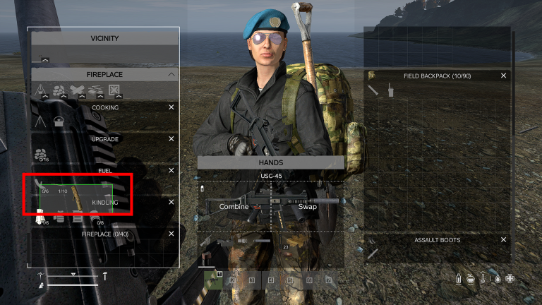How to Make a Fire in Dayz
