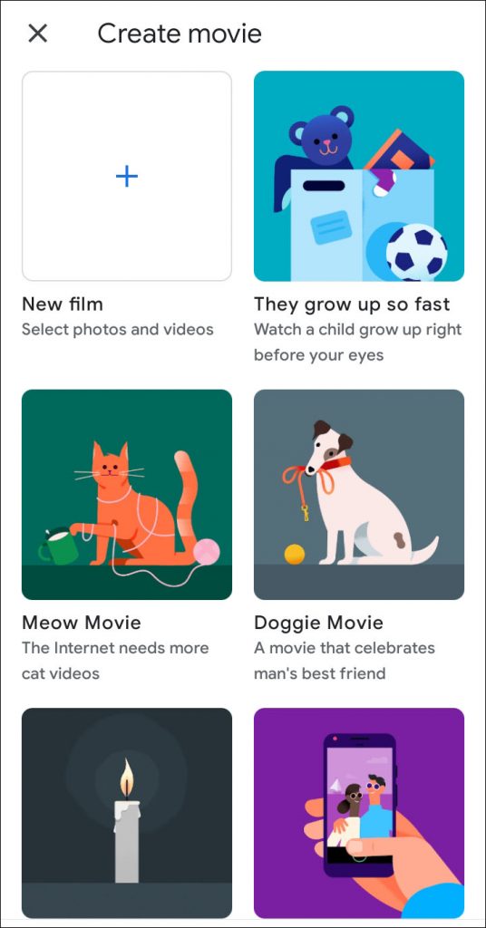 How to Make a Movie From Your Google Photos