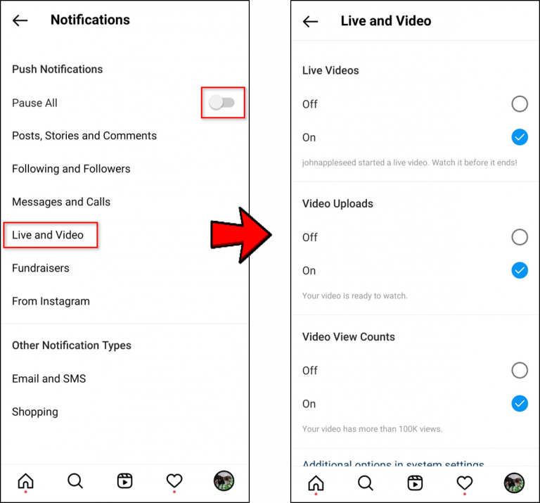 How to Enable Notifications on Instagram