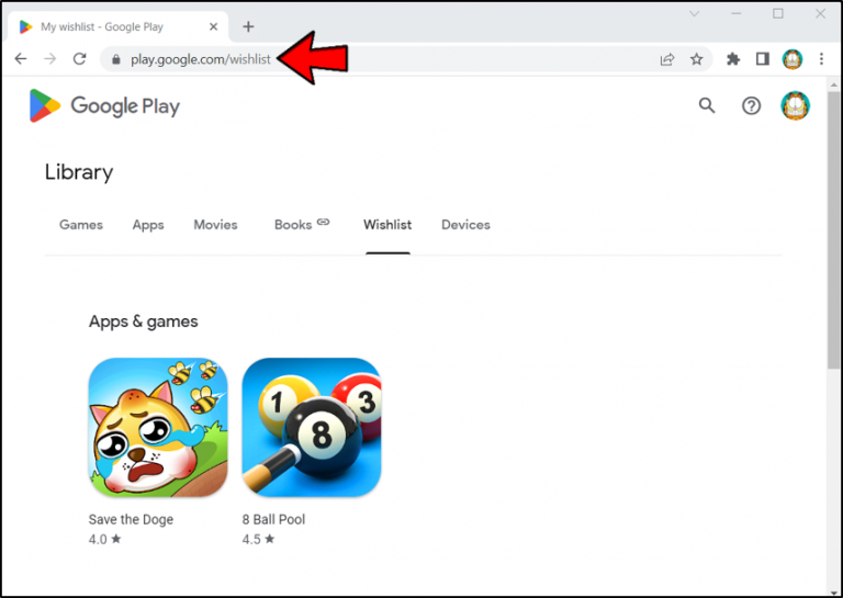 How to Add to Wishlist in Google Play