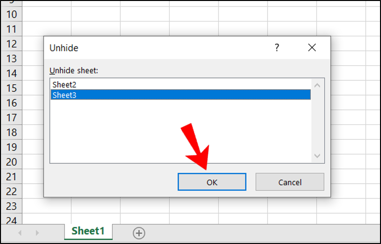 Unhide Worksheet Mastering Excel: The Ultimate Guide To Unhide All