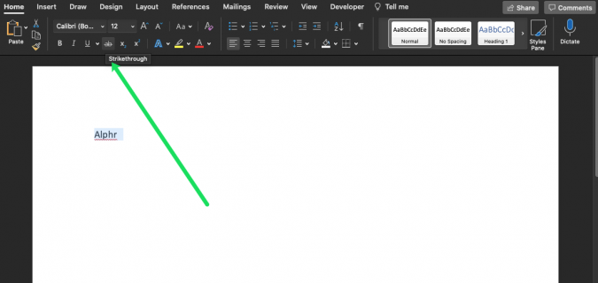 What’s the Shortcut for Strikethrough? Here it is