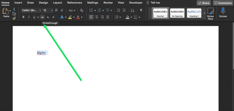 What’s the Shortcut for Strikethrough? Here it is
