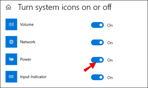 How to Show the Battery Percentage in Windows 10