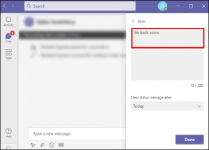 How to Change Away Time in Microsoft Teams