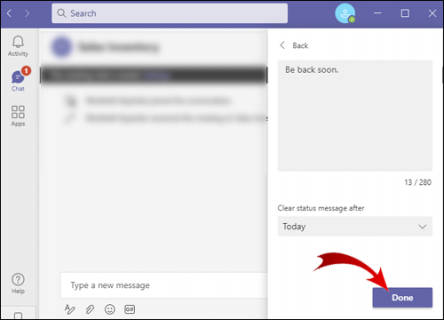 How to Change Away Time in Microsoft Teams