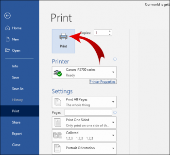 How to Print in Black and White