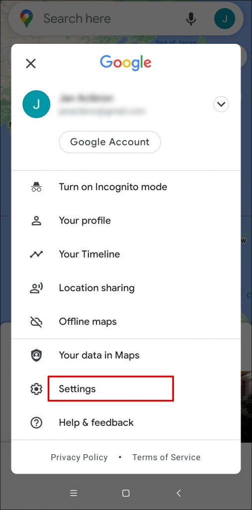 How to View Your Google Maps Search History