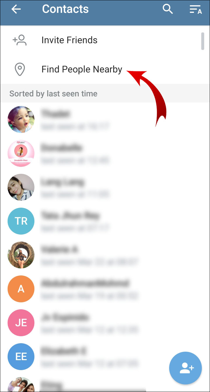 How to Find Friends in Telegram