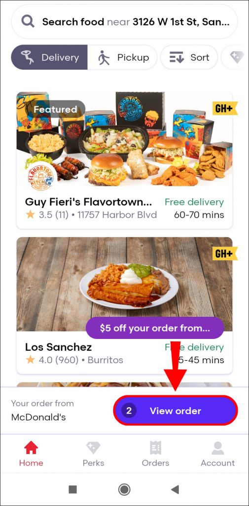 How to Add a Tip in GrubHub