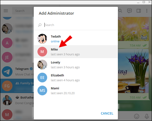 How to Add an Admin in Telegram