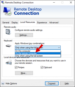 How to Run Ctrl-Alt-Delete on a Remote Desktop