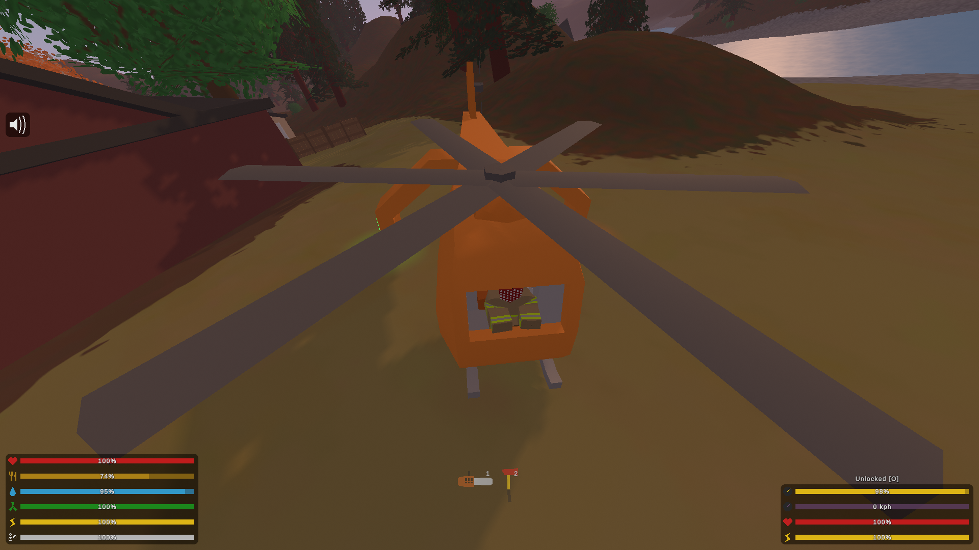 How to Fly a Helicopter in Unturned