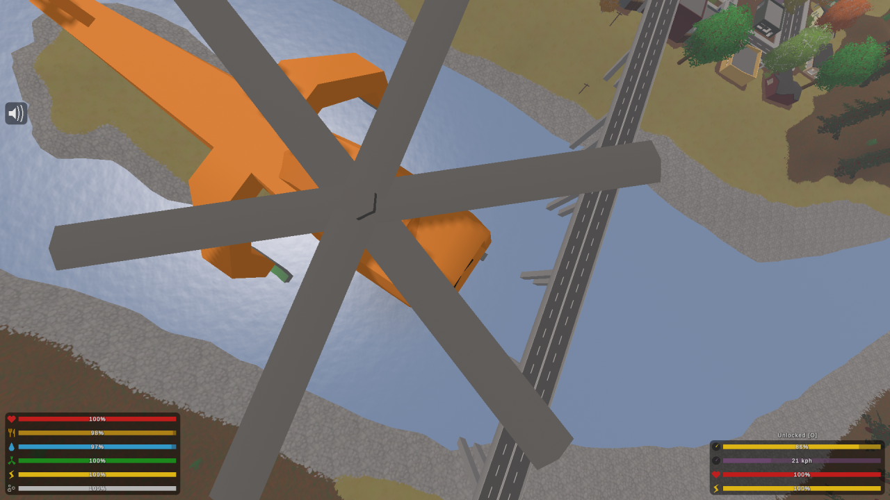 How to Fly a Helicopter in Unturned