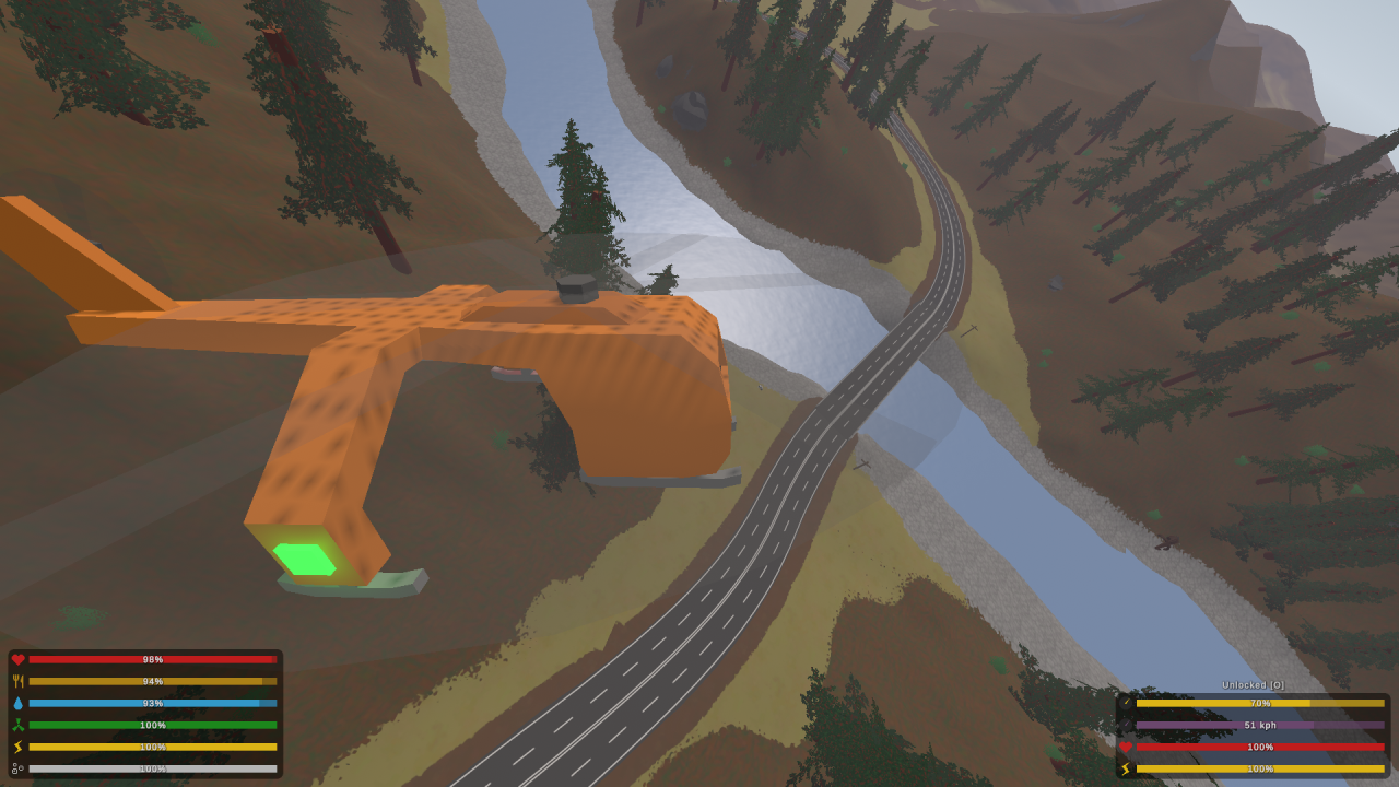 How to Fly a Helicopter in Unturned