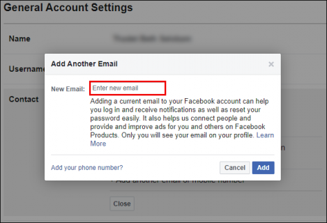 How to Change the Primary Email Address on Facebook