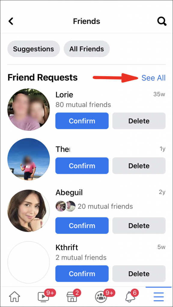 How to View Pending Friend Requests in Facebook