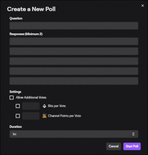 How to Make a Poll in Twitch