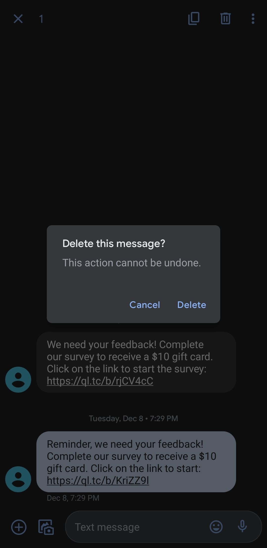How To Permanently Delete Messages on Android