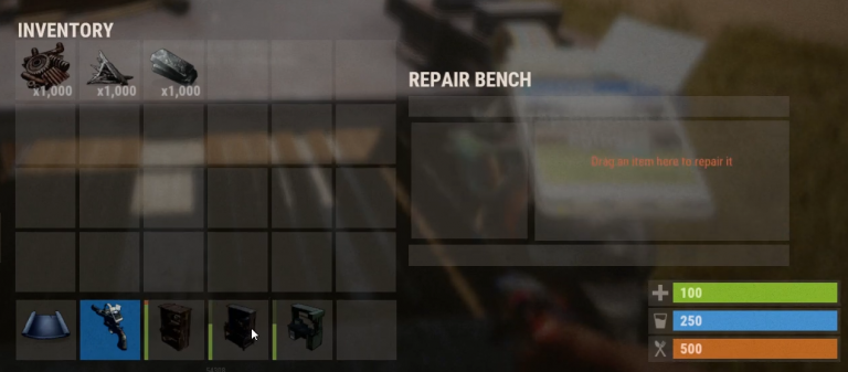 How to Repair Workbench in Rust