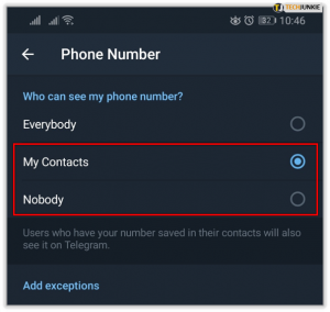 How to View Someone's Phone Number in Telegram