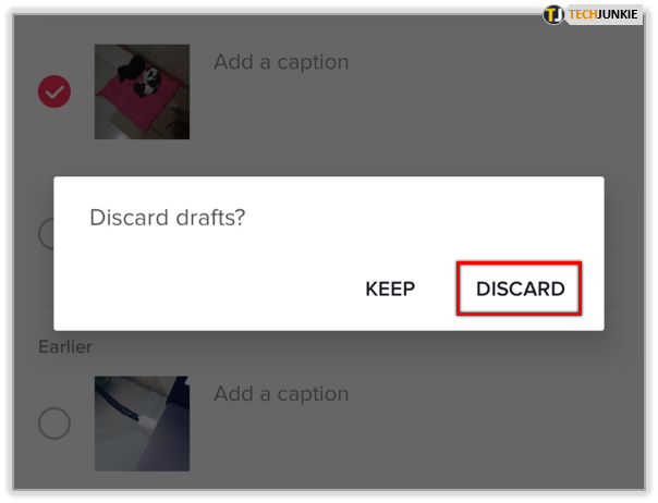 How To Find and Make Drafts in Tik Tok