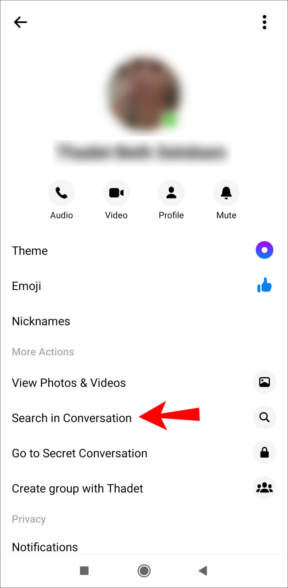 How to Search Through Messages in Facebook Messenger
