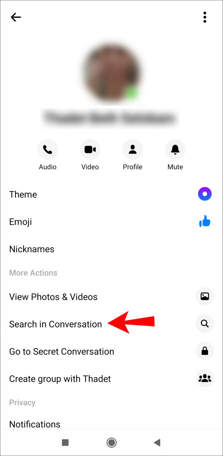 How to Search Through Messages in Facebook Messenger