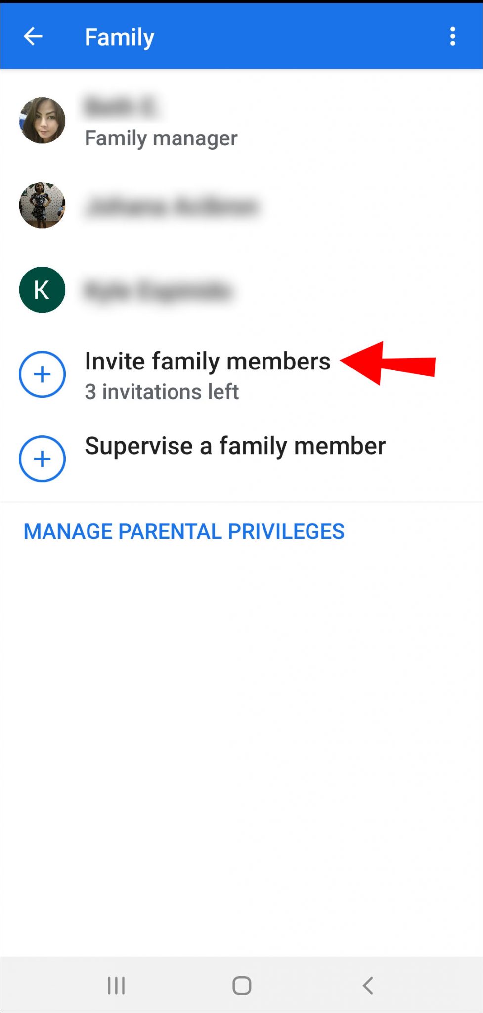 How to Add to Family Library on Google Play