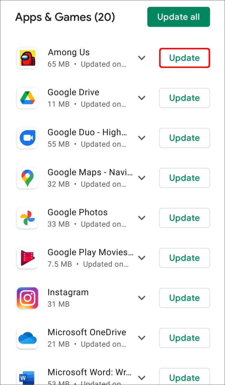How to Update Among Us