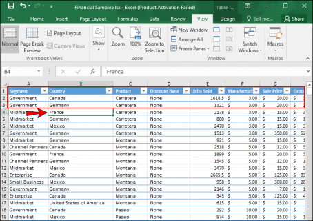 How To Freeze Multiple Rows in Excel