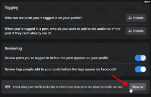 How to View Your Facebook Profile as Someone Else Would View It